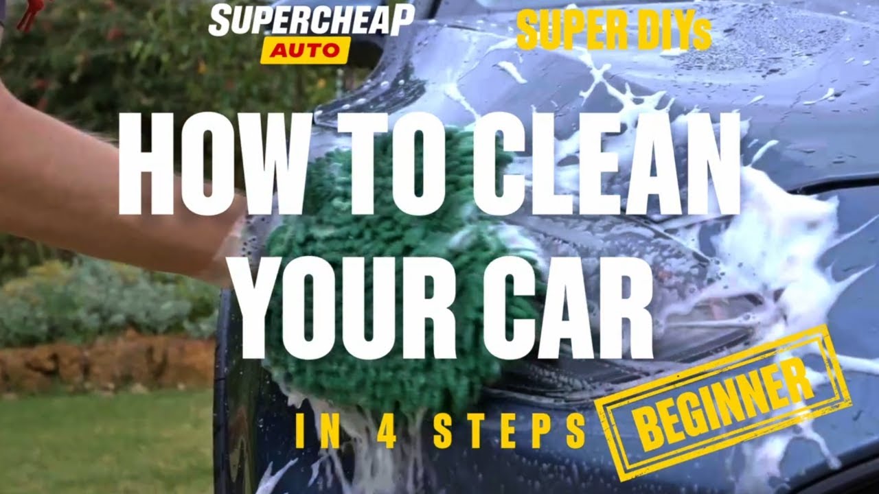 How To Clean Your Car Beginner - SUPER DIYs - YouTube