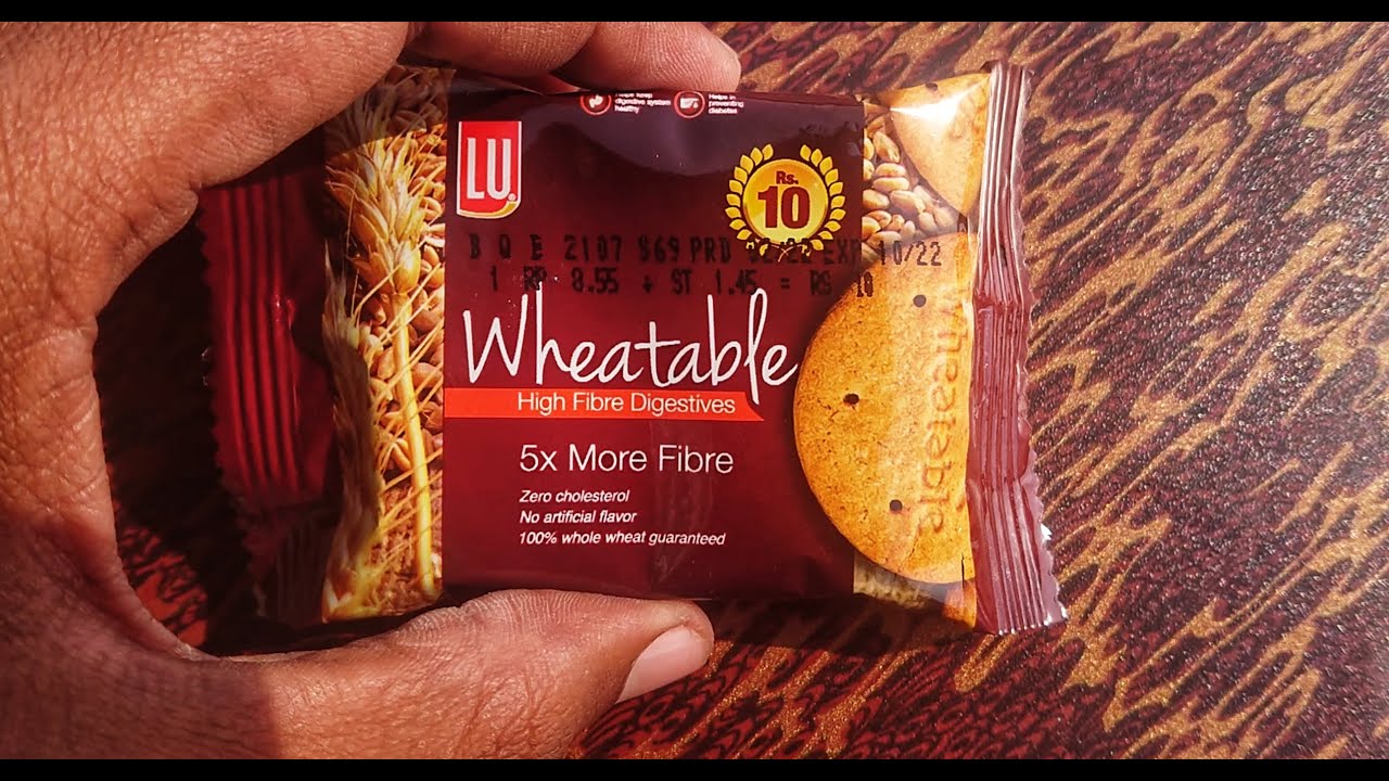 Wheatable High Fiber Digestives Biscuits - YouTube
