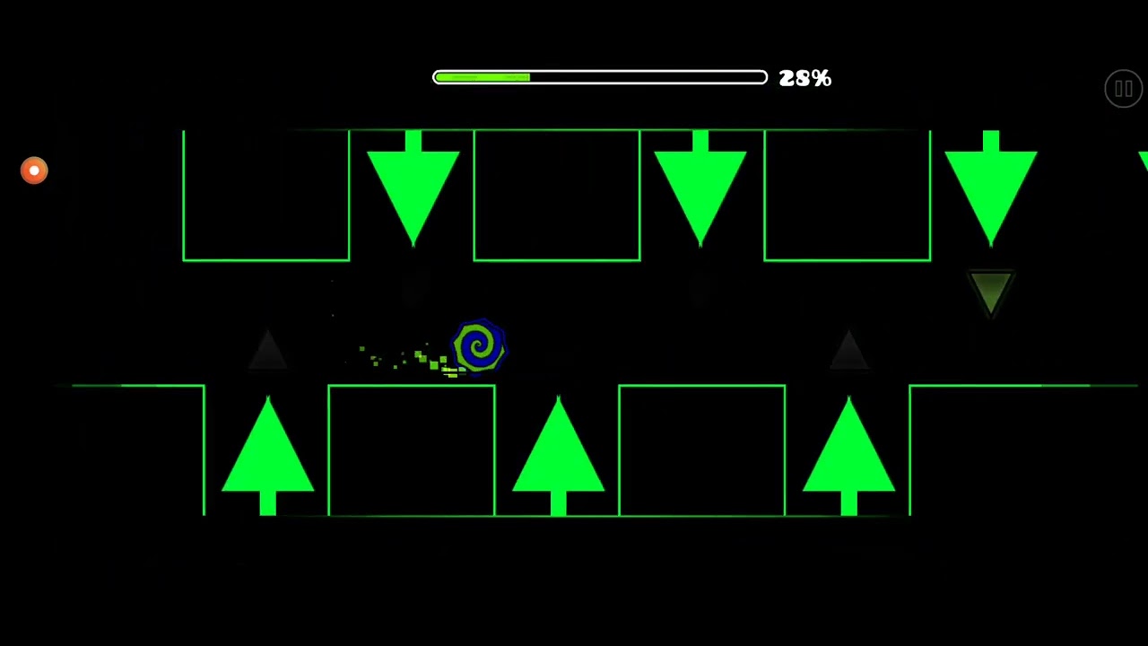 RETRO 100% GEOMETRY DASH - YouTube