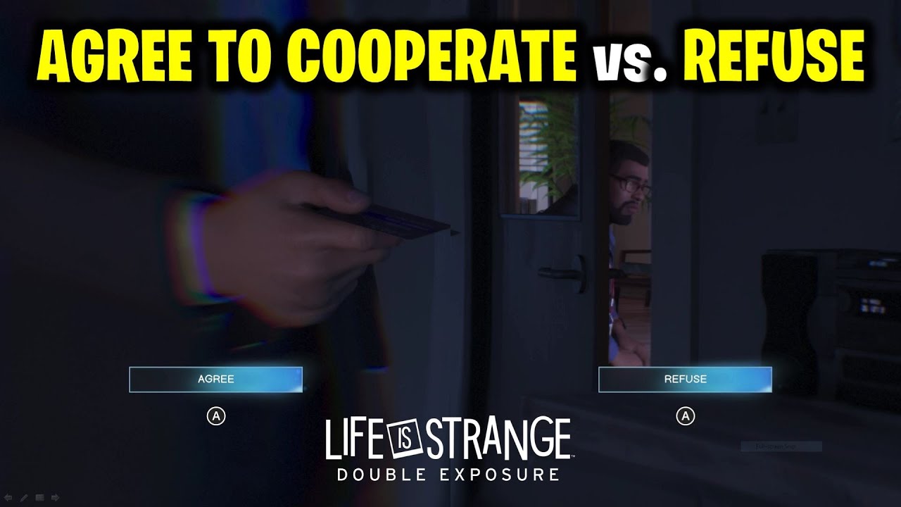 Agree to Inform Alderman vs Refuse | Life is Strange: Double Exposure ...