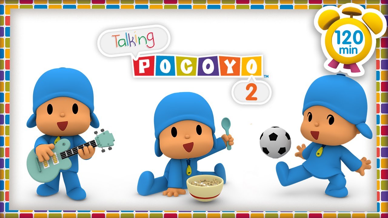 🗣POCOYÓ en ESPAÑOL- Talking 2: Palabras mágicas [120 min] CARICATURAS y ...