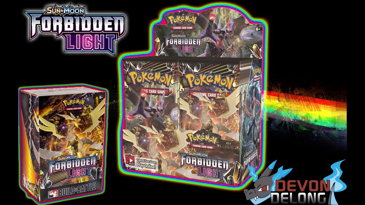 Forbidden Light Booster Box Part 1 and a Pre-Release kit. Very cool Box ...