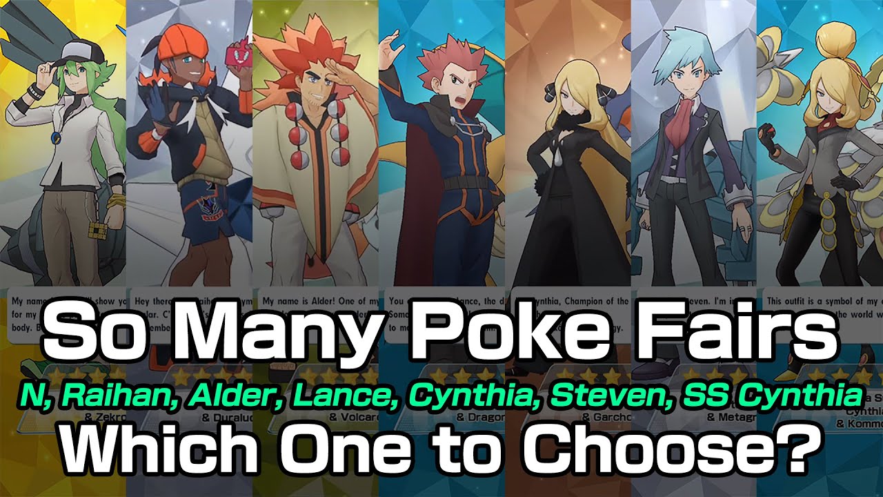 [Pokemon Masters EX] WHICH BANNER TO CHOOSE? MAY POKE FAIRS FEATURE ...