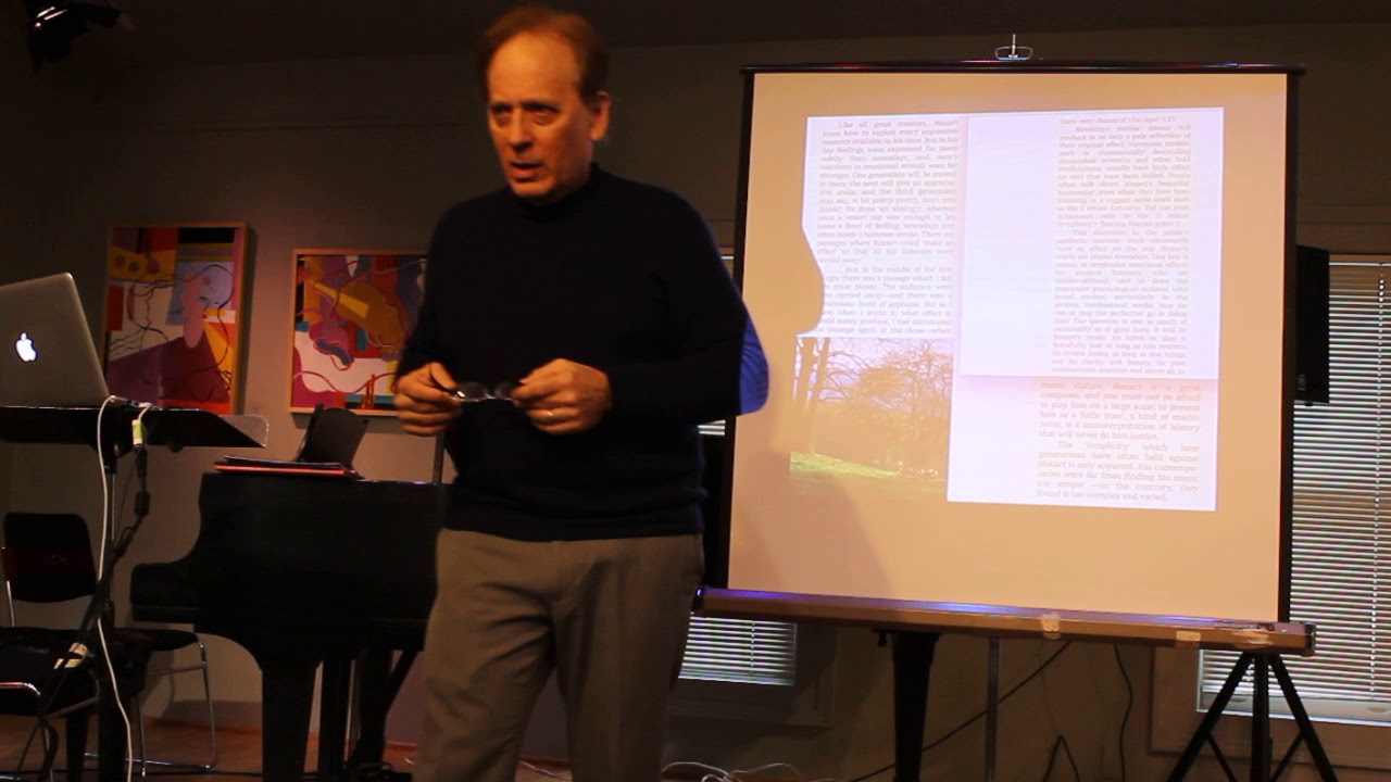 Arthur Greene: Mozart and the Modern PIano Part 1 - YouTube