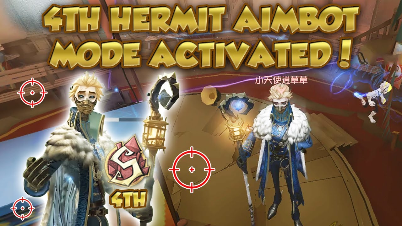#108 (4th Hermit) 1 Shot 1 Hit Flawless Play! | Identity V | 第五人格 제5인격 ...