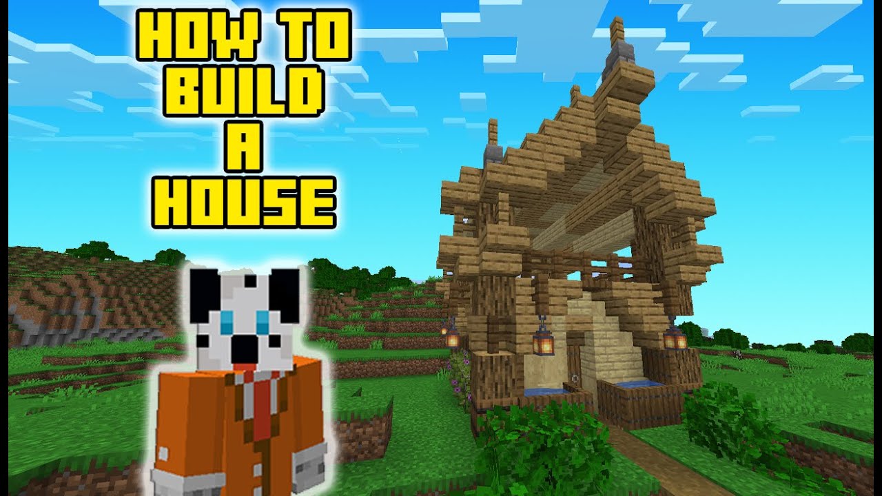 How to Build a house in Minecraft - YouTube