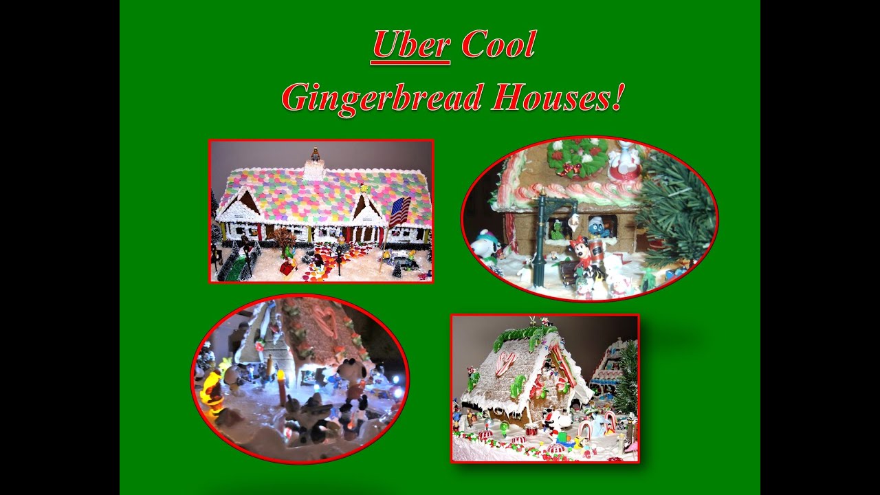 Uber Cool Gingerbread Houses! - YouTube