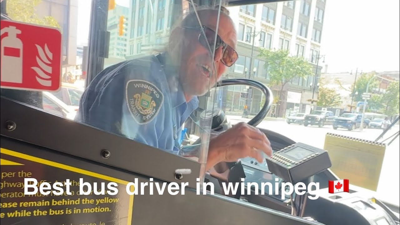Best bus driver in winnipeg 🇨🇦 #winnipeg #Canada #manitoba #crazy #lol ...