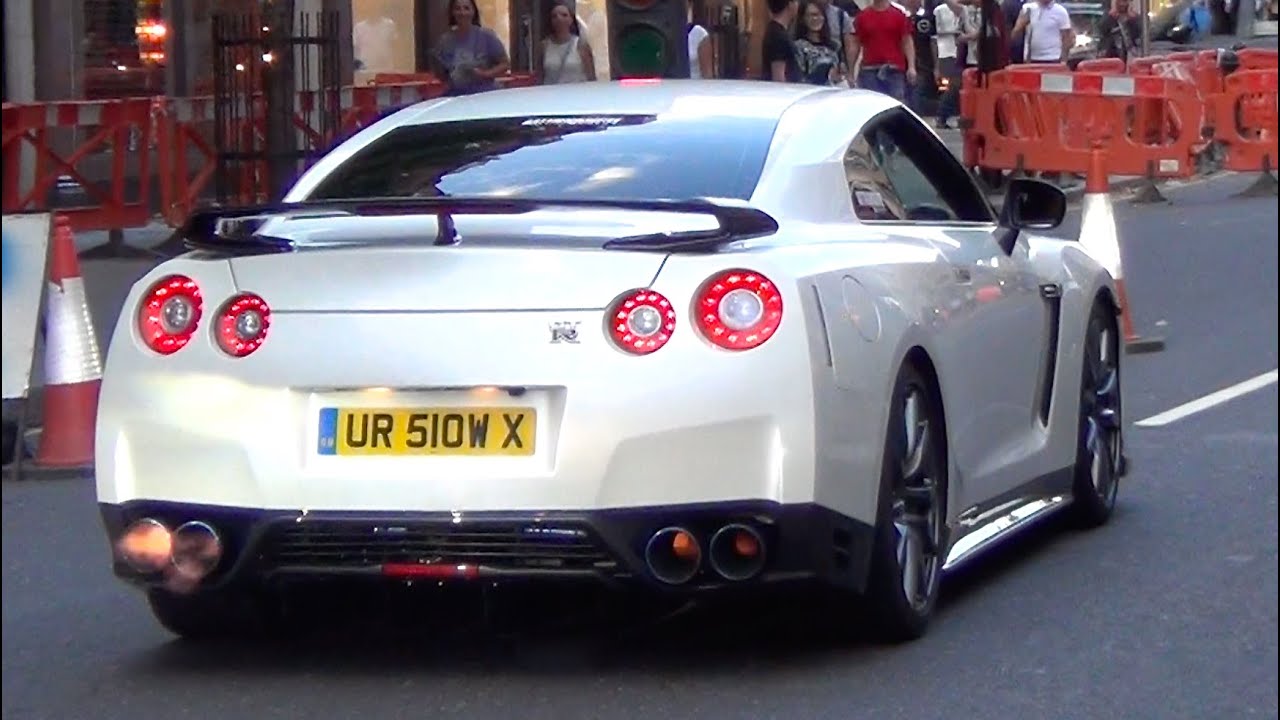 Nissan GT-R R35 w/Titan Exhaust INSANE Sound! - YouTube