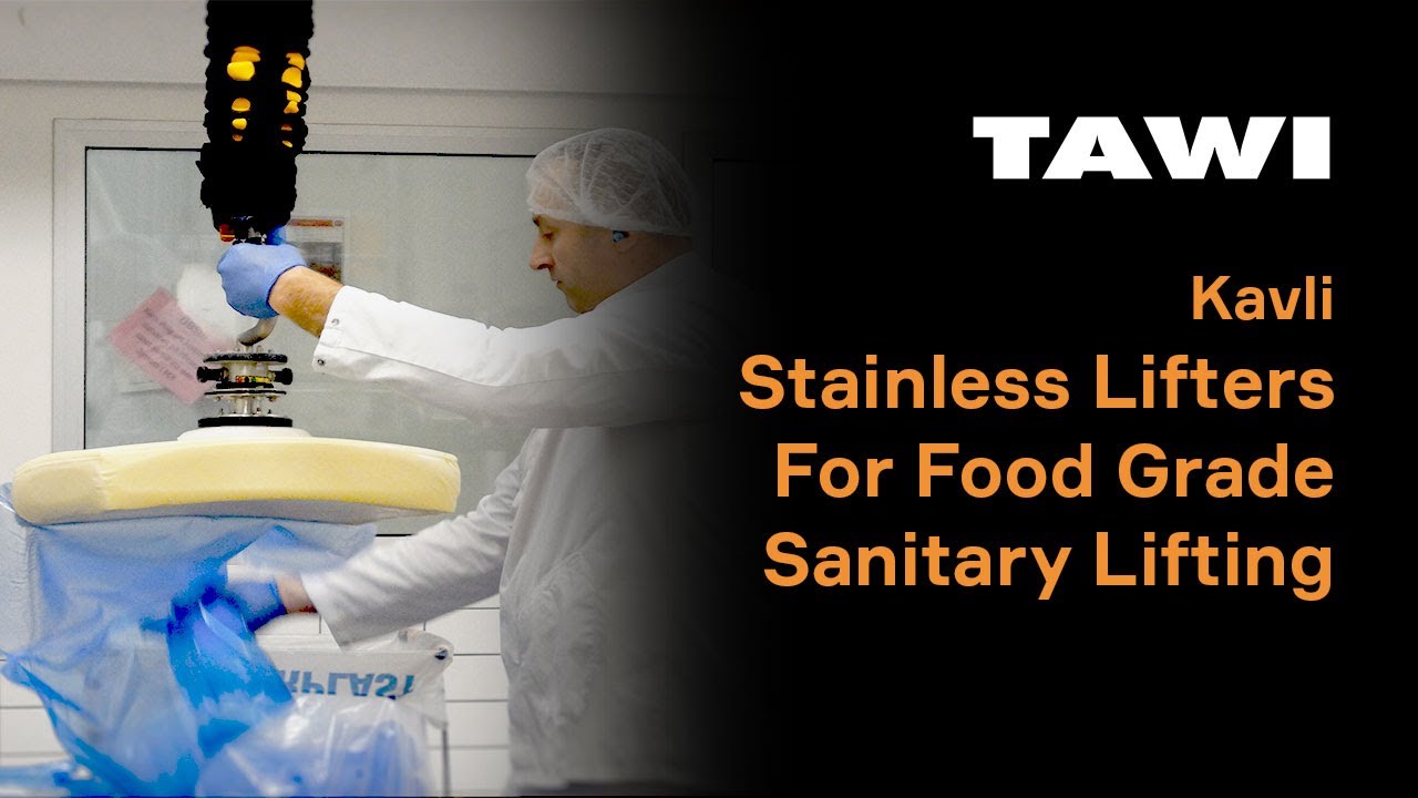 TAWI | Kavli – Stainless Vacuum Lifters for Safe, Hygienic Cheese ...