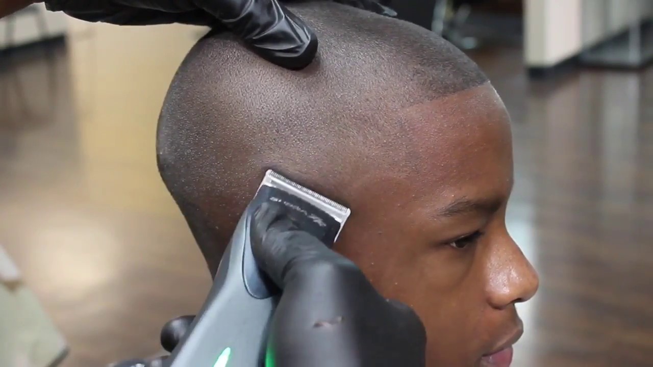 Sir Reginald presents The Reverse bald fade 2 Killeen TX - YouTube