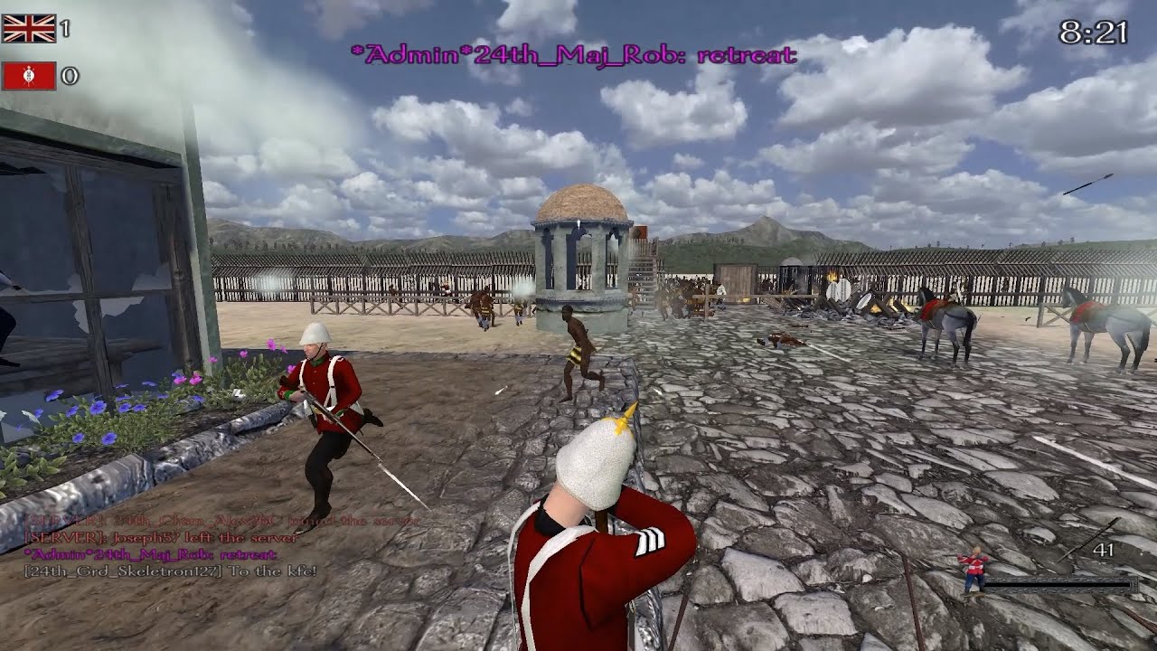 Custom Map 11 (AZW mod) in Mount & Blade Warband: Napoleonic Wars - YouTube
