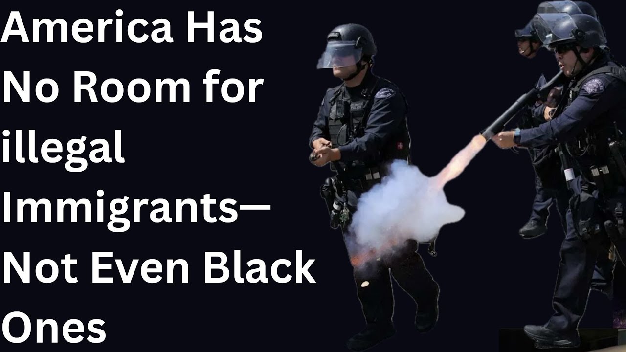 America Has No Room for illegal Immigrants—Not Even Black Ones - YouTube