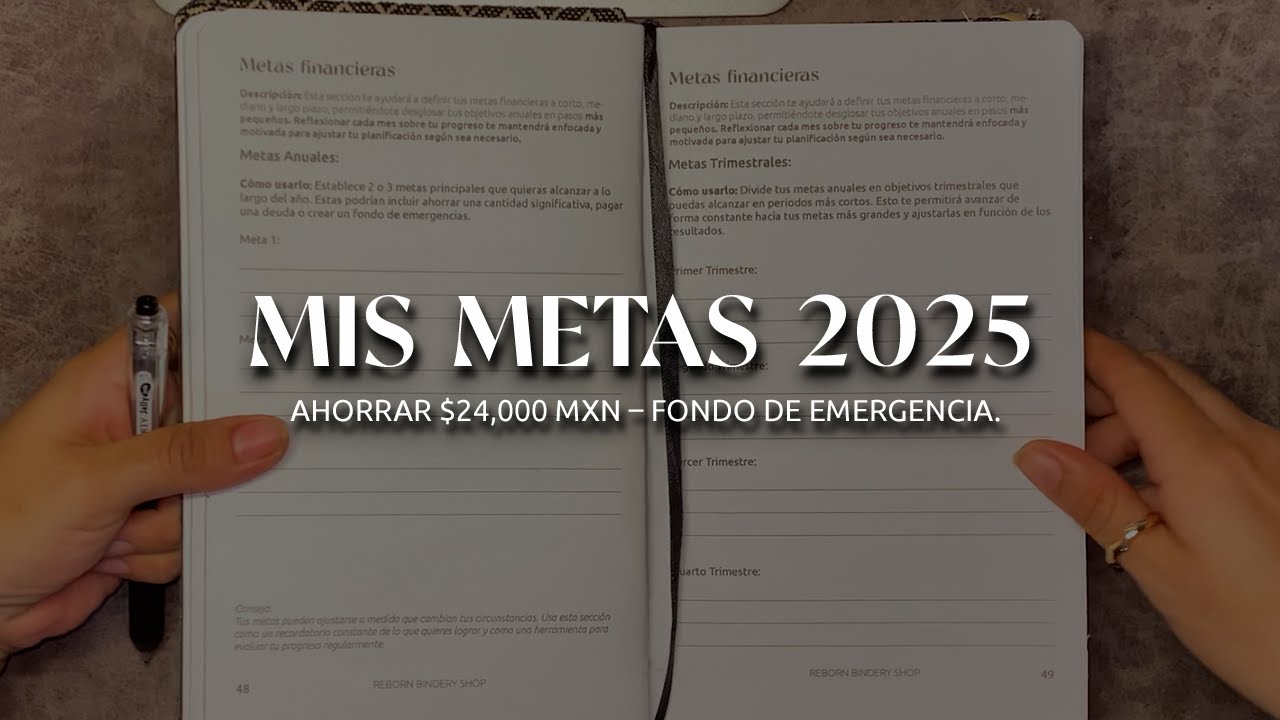 Metas Financieras 2025 💵 | Organiza Tus Fondos y Logra tus Objetivos ...
