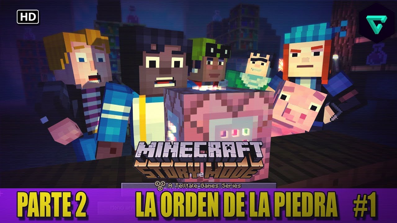 MINECRAFT: STORY MODE | LA ORDEN DE LA PIEDRA #1 (parte 2) | GAMEPLAY ...