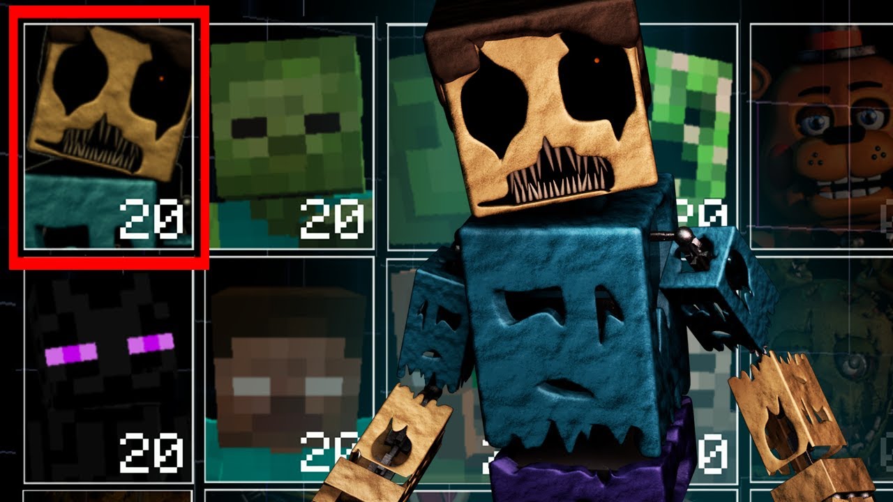 Nightmare Steve is more scary than Herobrine! Minecraft! (UCN Mods ...