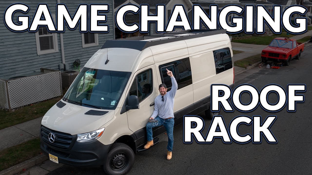 Customizable Roof Rack for Van Build DIYers! - Orion's Stealth Rack ...