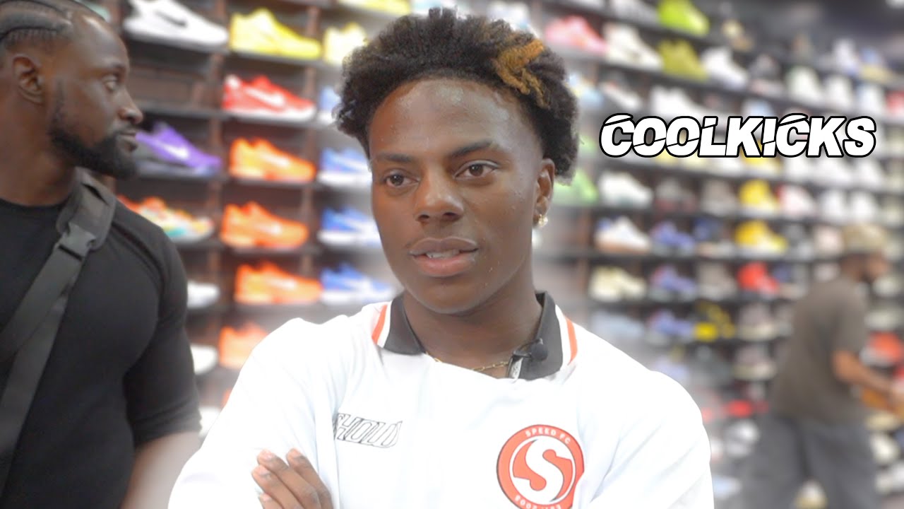 IShowSpeed Goes Shopping For Sneakers with CoolKicks - YouTube