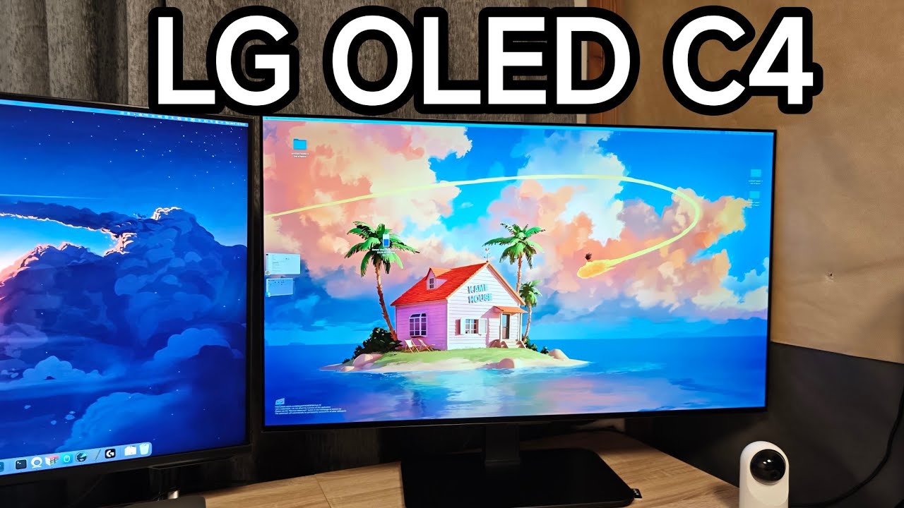 LG OLED C4 BURN IN TEST - YouTube