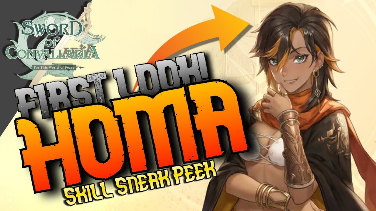 FIRST LOOK AT HOMA! - Quick Skill Sneek Peek - Sword of Convallaria - YouTube