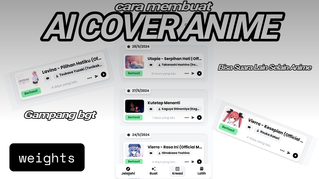 Cara Membuat Ai Cover Song Anime | How To Make Ai Cover Song Anime ...