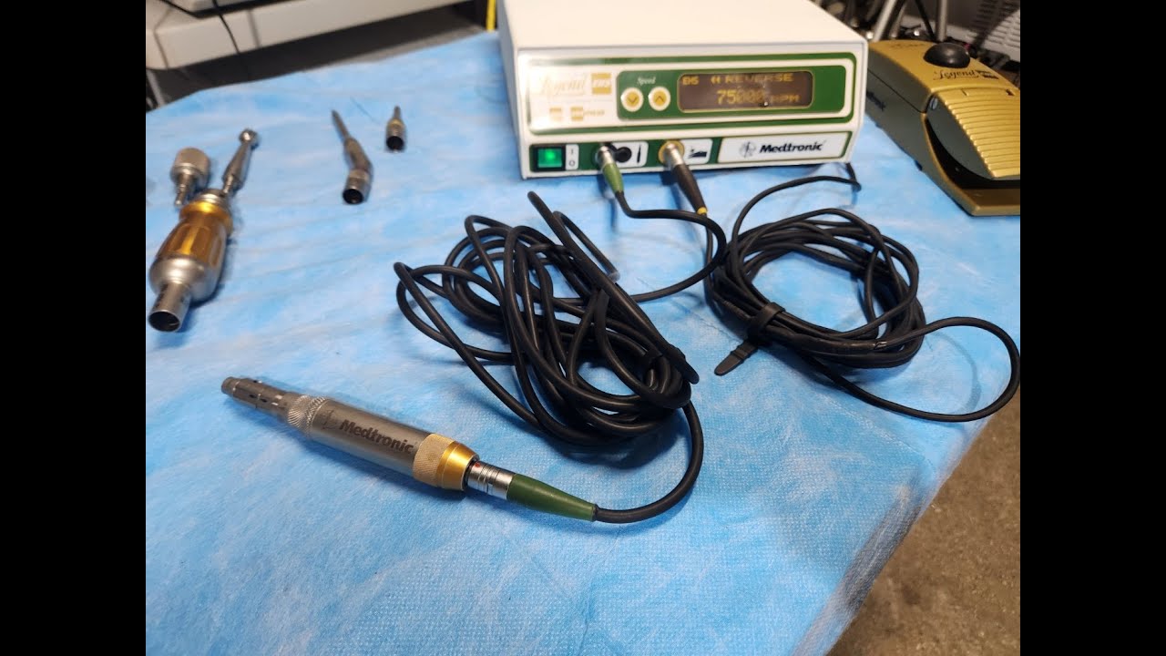 Midas Rex Legend EHS motor - YouTube