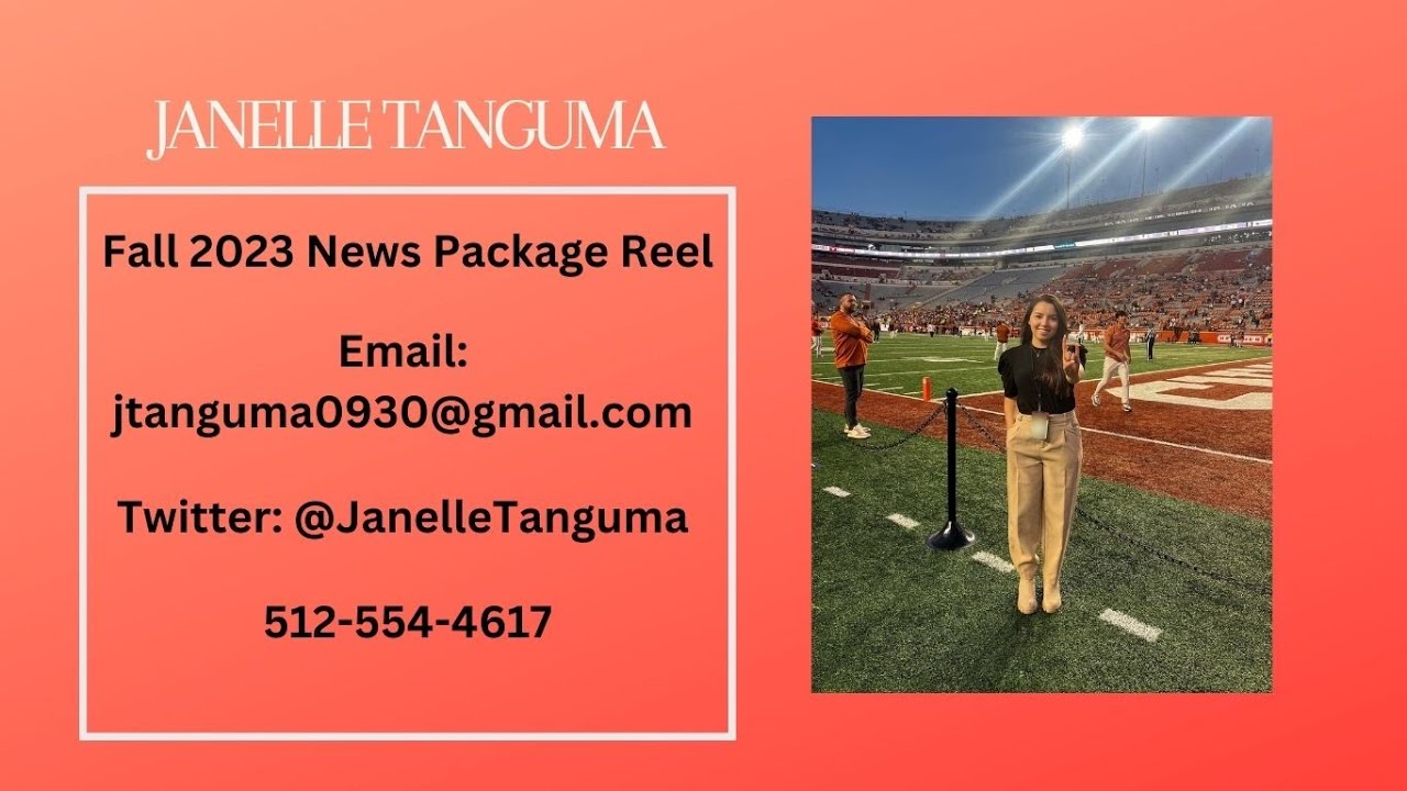Janelle Tanguma Sports Reporting Reel 2023 2024 - YouTube