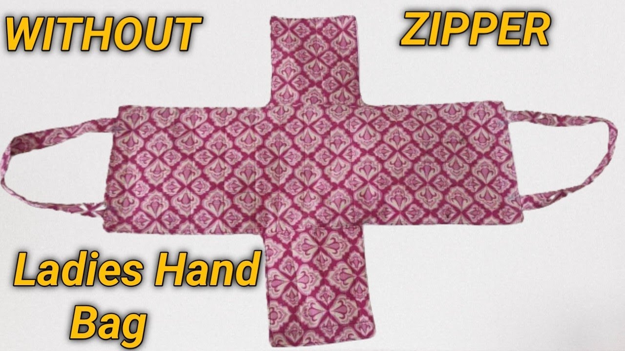 No Zipper/ Ladies handbag cutting and stitching/ Lunch bag/bag/shopping ...