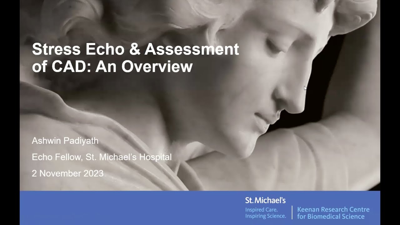 Stress Echo & Assessment of CAD: An Overview - YouTube