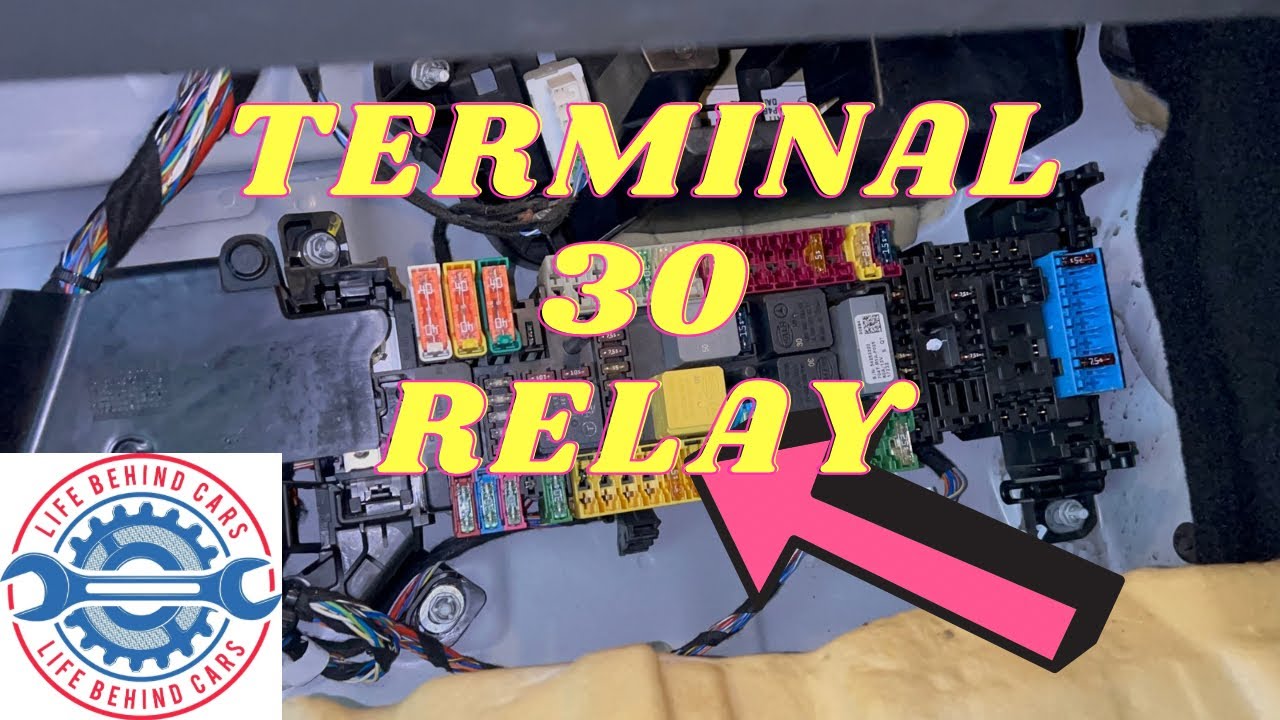 Mercedes Benz A180 2017 Petrol Terminal 30 Relay Location - YouTube