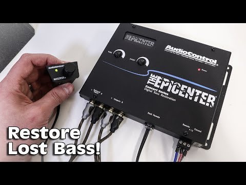 Restore MISSING BASS with the AudioControl EPICENTER