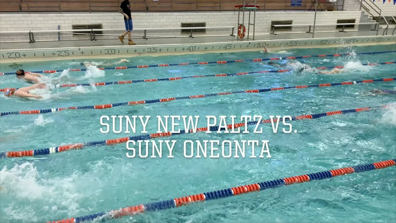 SUNY New Paltz Swimming Preview: Oneonta - YouTube