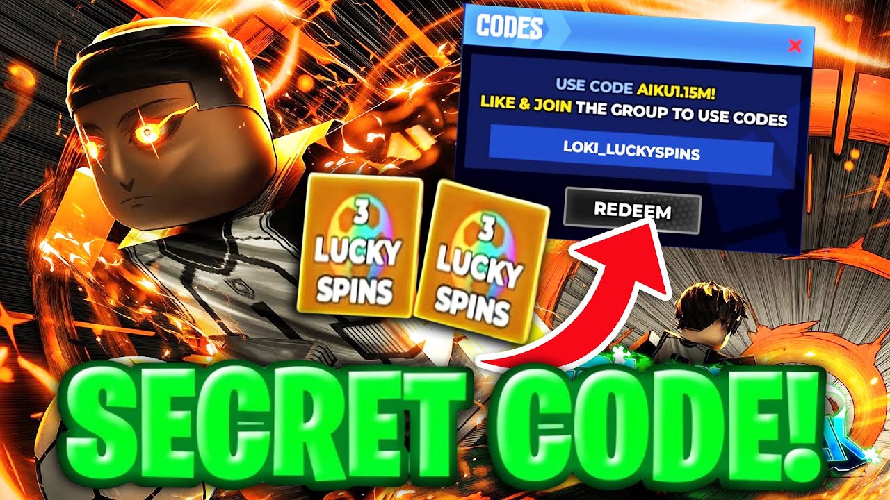 Blue Lock Rivals SECRET LOKI LUCKY SPINS Codes! *SECRET* - YouTube