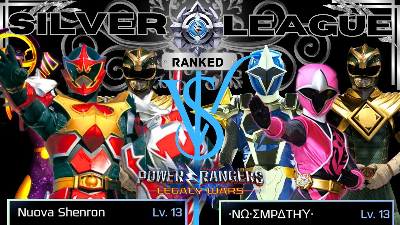 Power Rangers Legacy Wars | Ranked Silver league Battle | Leanbow Vs ...
