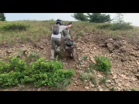 Rokon 2x2 Trailbreaker Climbing Near Vertical Hillside! - YouTube