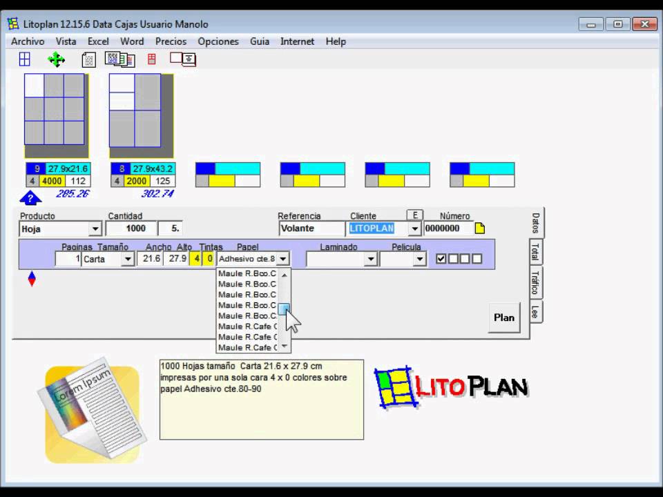 Litoplan configurar segunda prensa litografica Mo en el cotizador Litoplan - YouTube