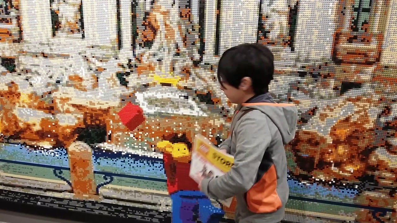 Lego store - YouTube