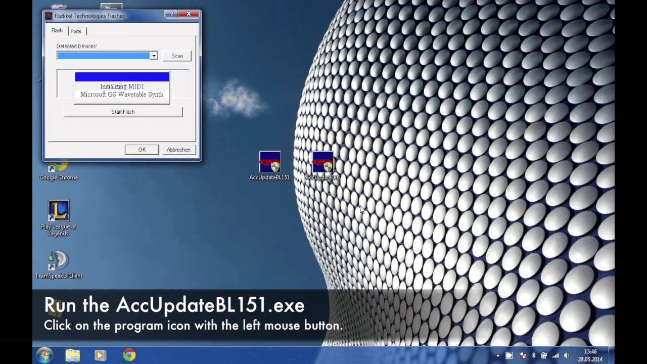 Accelerator Firmware Update procedure for Windows PCs - YouTube