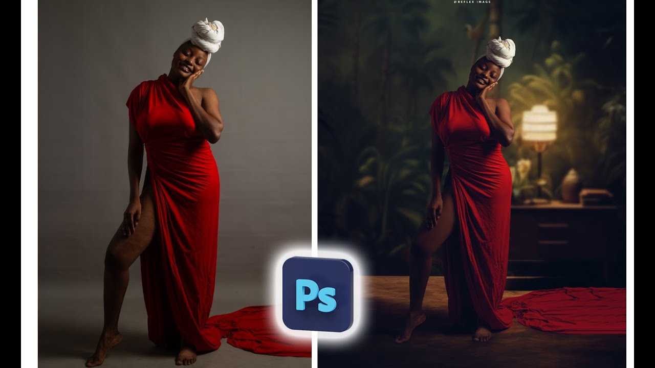 How to create nice studio background in 2025 made easy - YouTube
