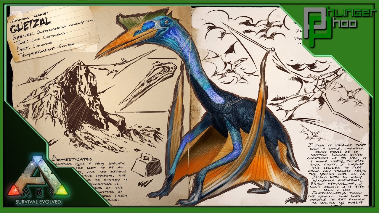 Ark Basics Quetzal - SOLO TAME THE KING OF THE SKIES - YouTube