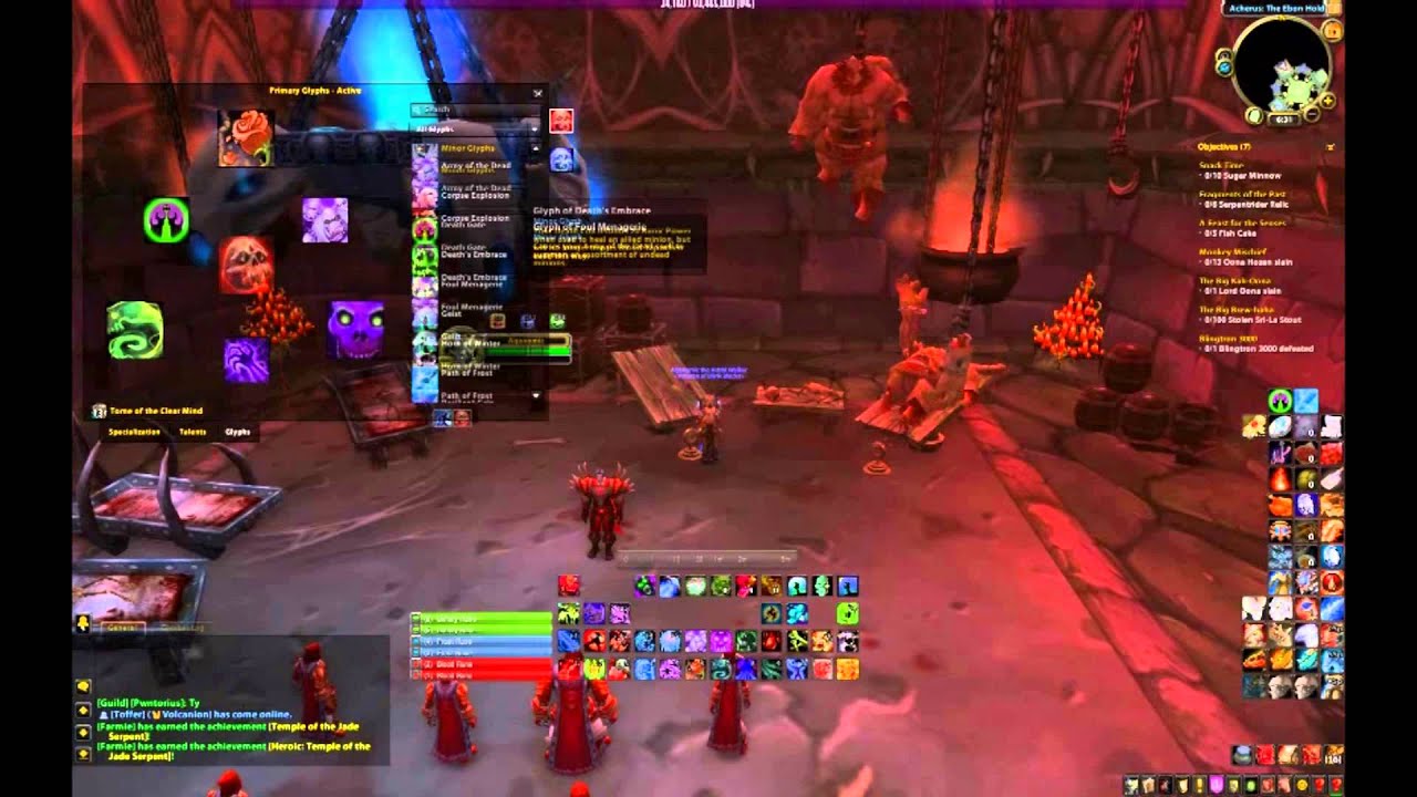 Blood DK EASY Tanking guide! -Aqonomic - YouTube