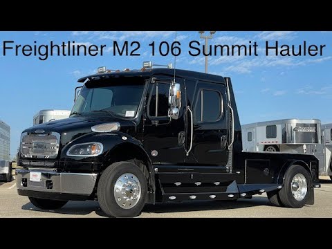 Look Inside a Freightliner M2 106 Custom Summit Hauler - YouTube