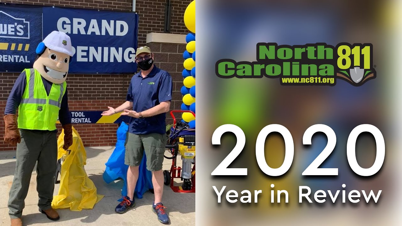 NC811 Year in review - 2020 - YouTube