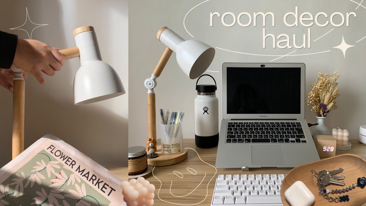 𓏔 shopee room decor haul 2022 | 🧷 soft & minimal room finds - YouTube