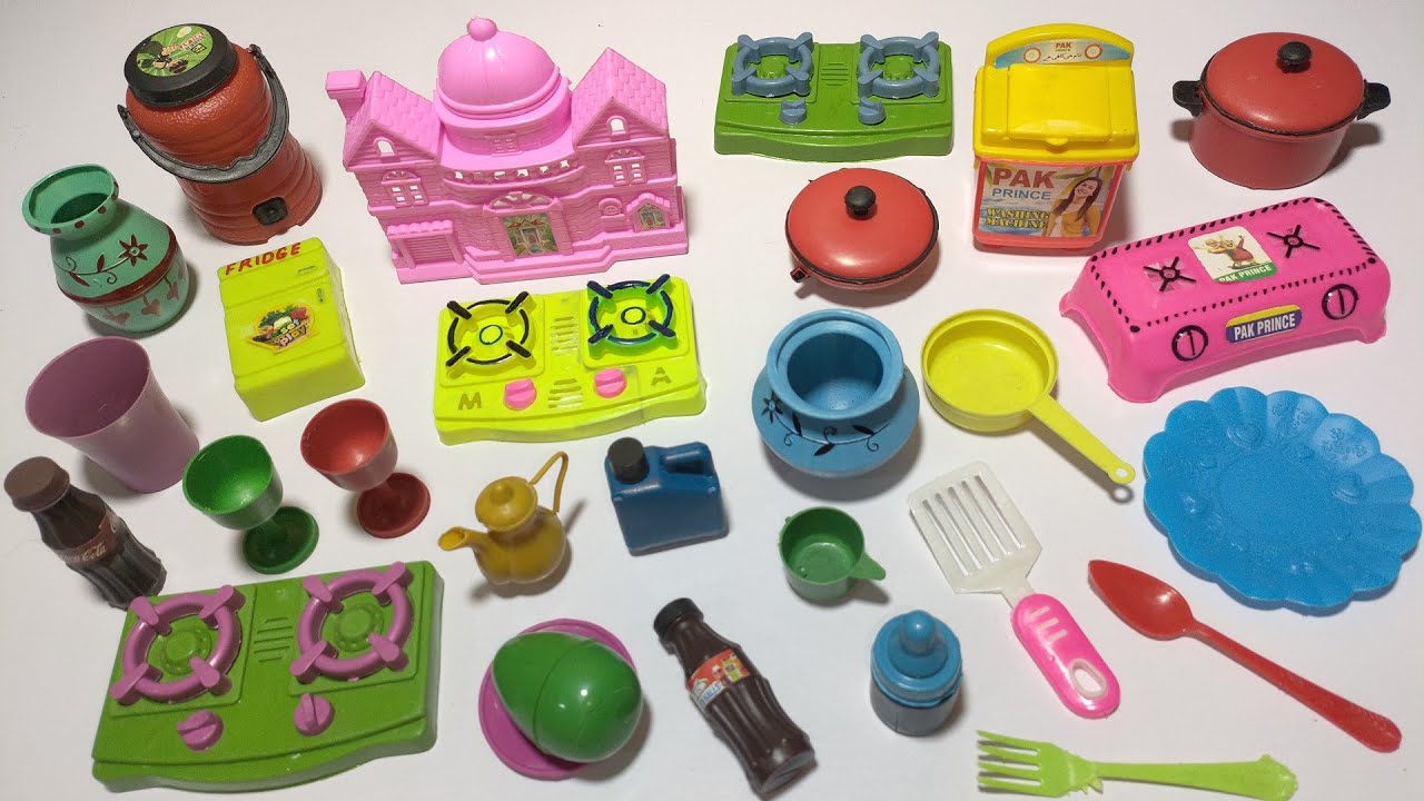 Diy Amazing Kitchen Set | Re-Ment Collection Mini Kitchen ASMR - YouTube