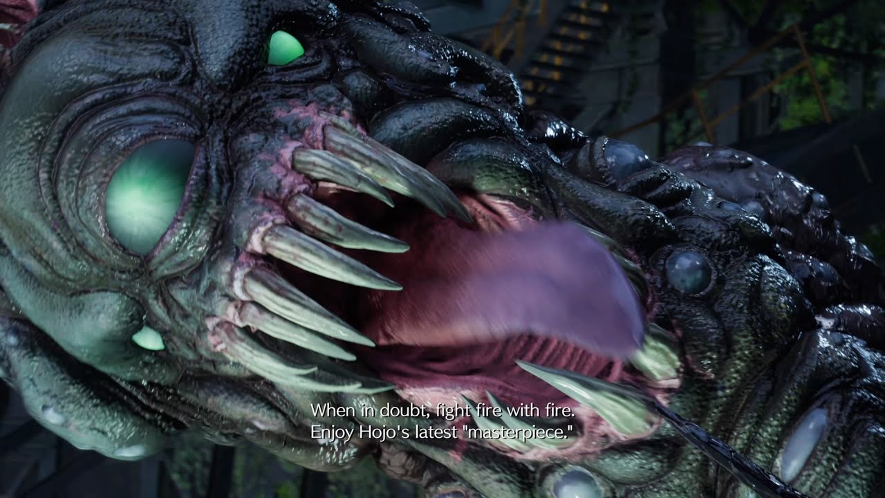 Final Fantasy VII Rebirth - Hojo's latest masterpiece: Specimen H1024 ...