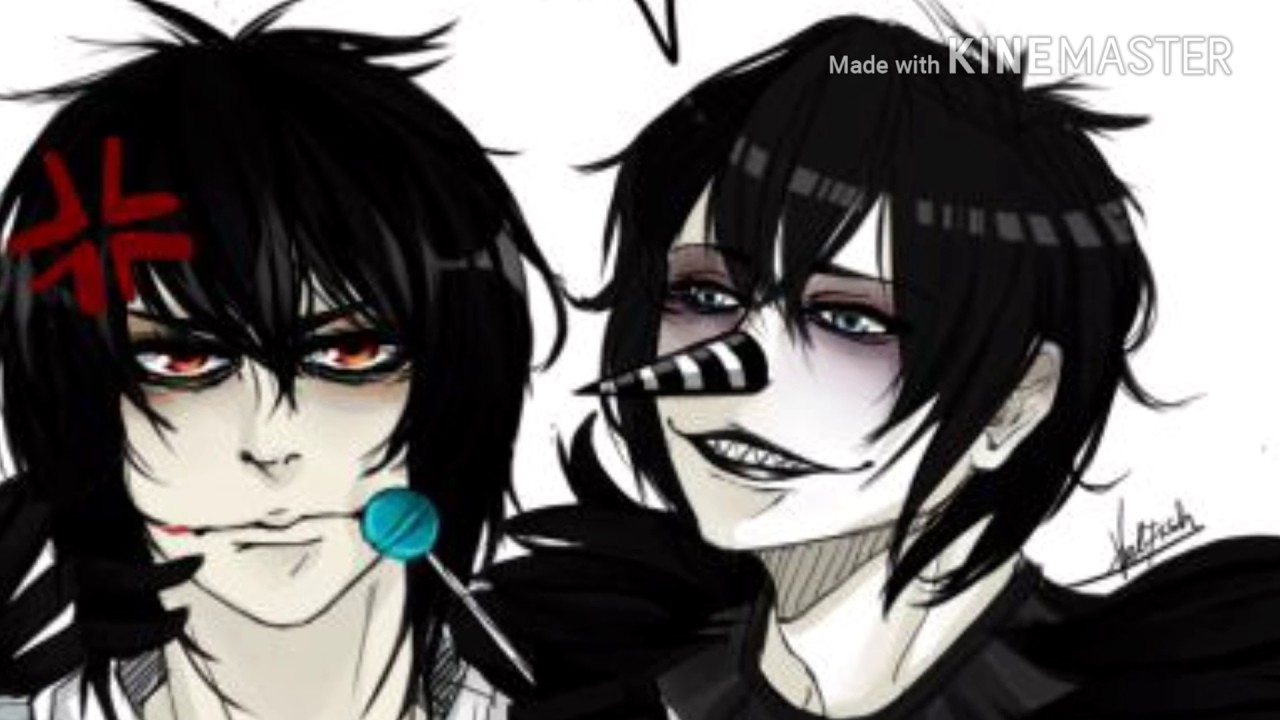 Super Psycho love } yaoi creepypasta {by seika art - YouTube