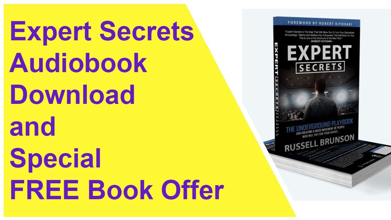 Expert Secrets Audiobook Download and Special FREE Book Offer - YouTube