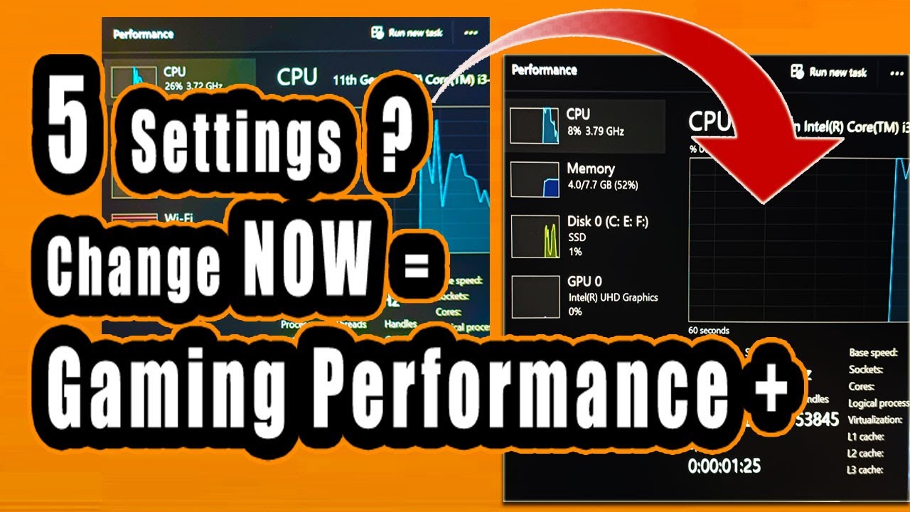 5 settings in Windows 11 for better Gaming Performance | Improve Game ...
