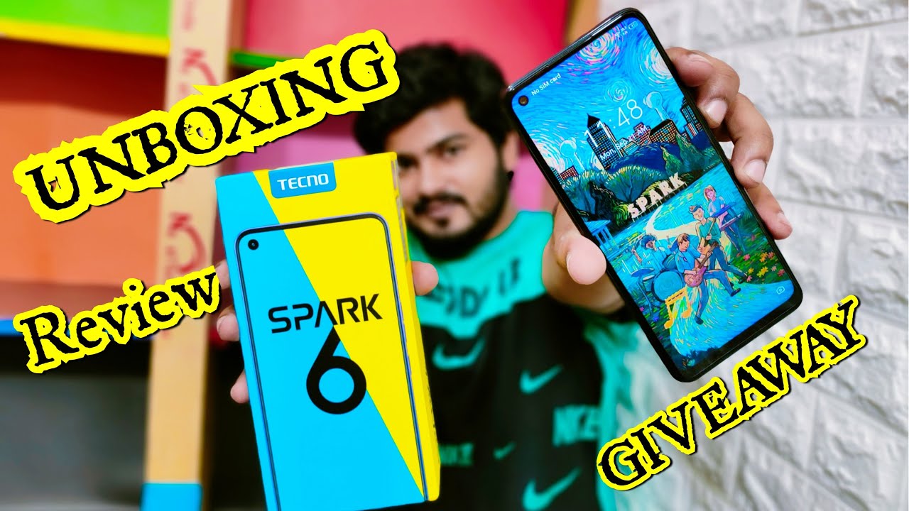 Tecno Spark 6 Unboxing And Review | Tecno Spark 6 With 6 Upgrades ...